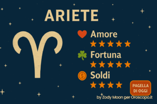Oroscopo Ariete di oggi: Amore, Lavoro e Fortuna - Oroscopo.it